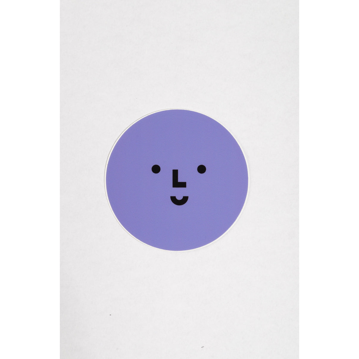 Smiley Logo Vinyl Sticker - Purple – Color Factory