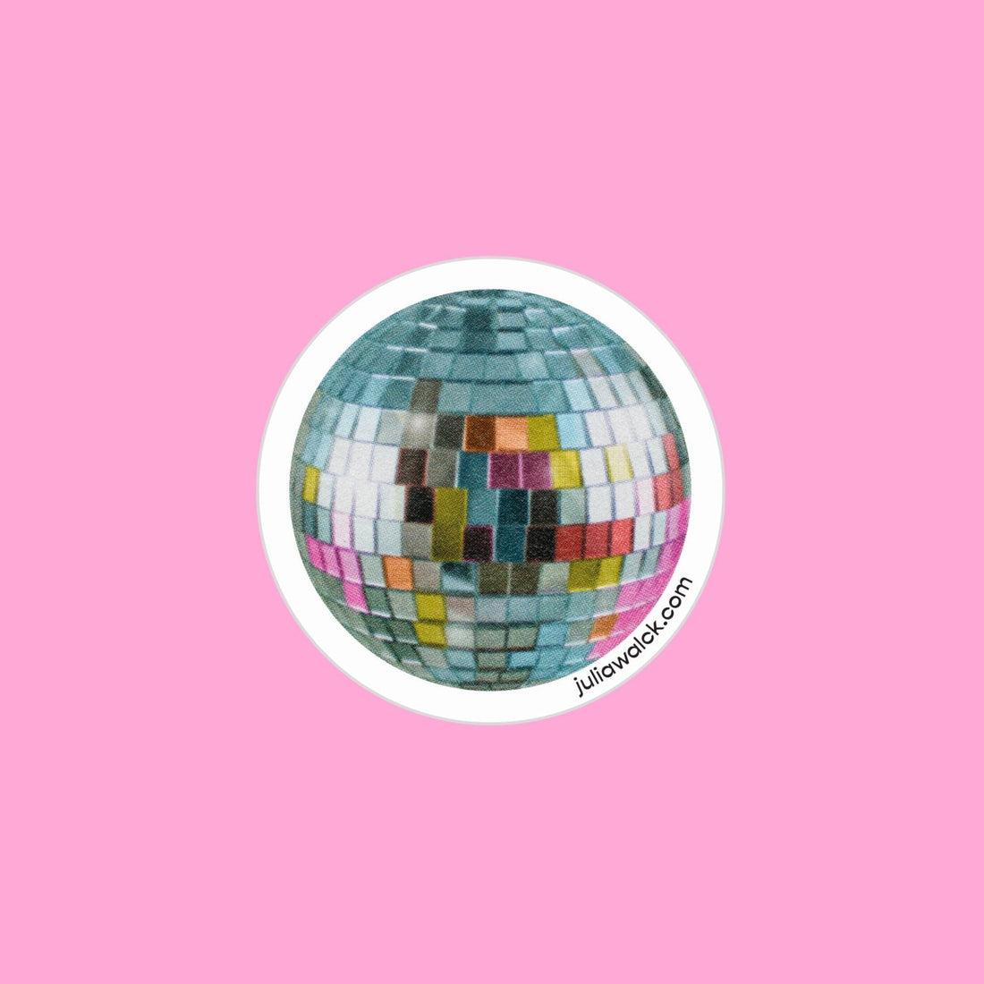 Disco Ball Sticker – Color Factory