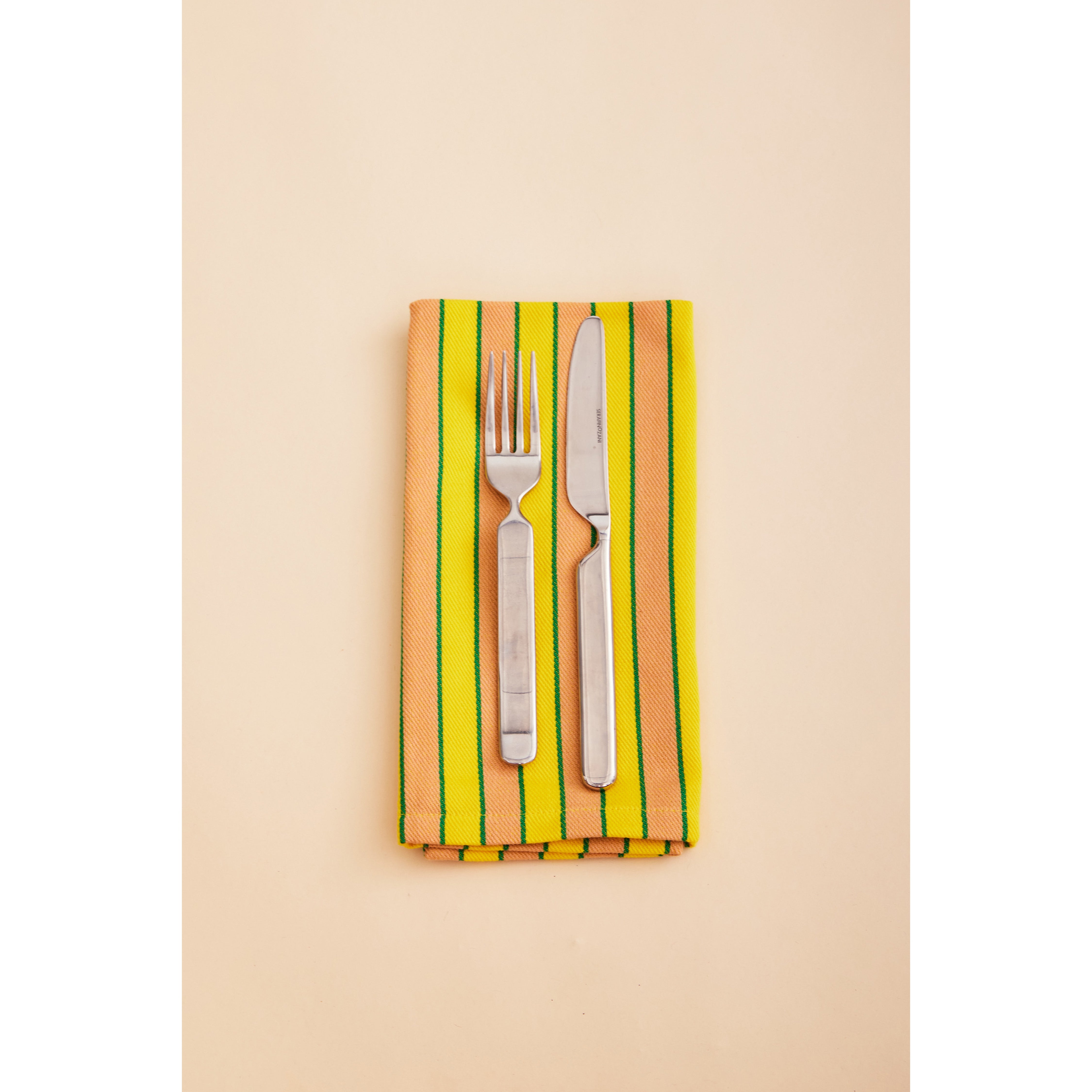 Herb Striped Napkin in Turmeric – Color Factory